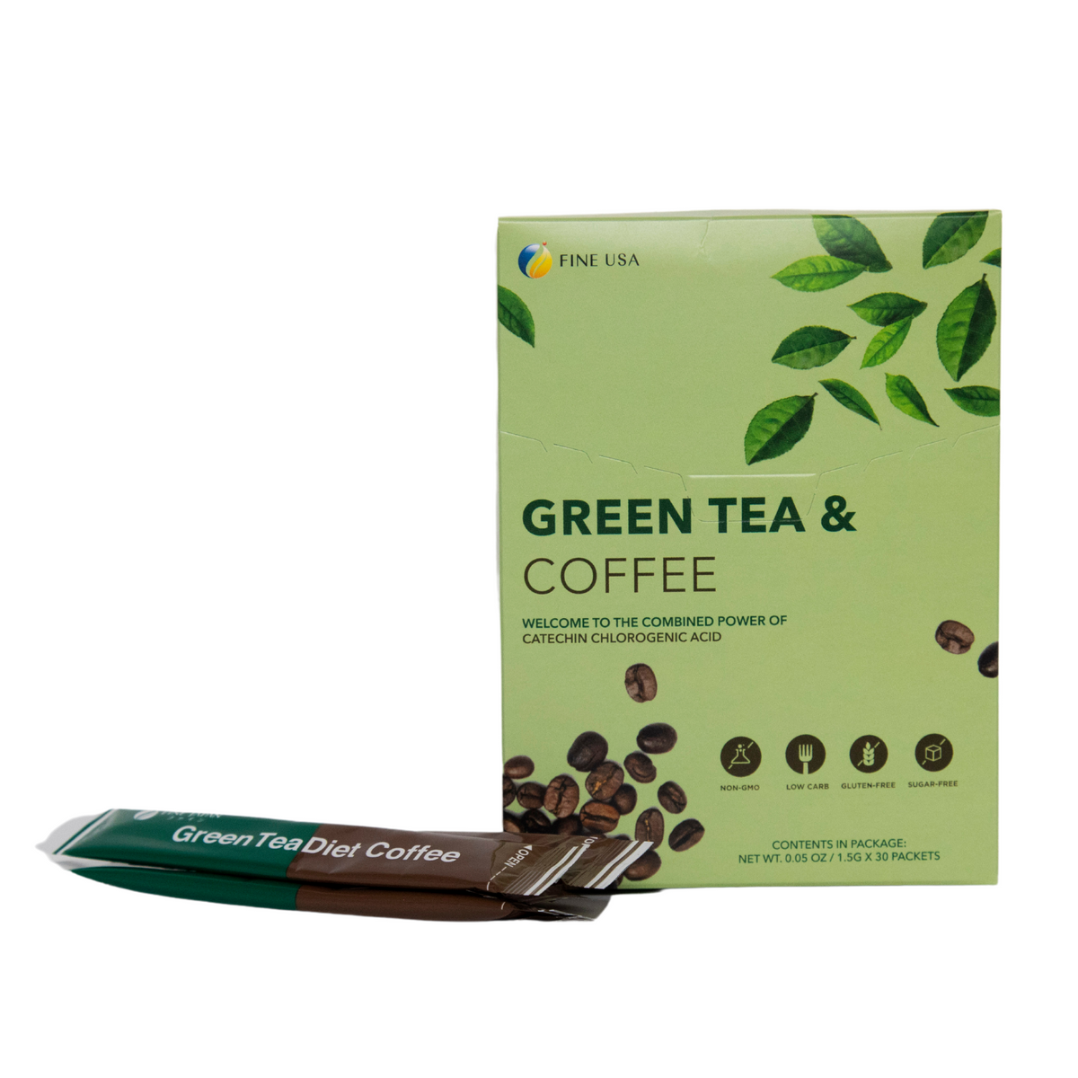 Fine USA Green Tea & Coffee | Clean Energy and Focus