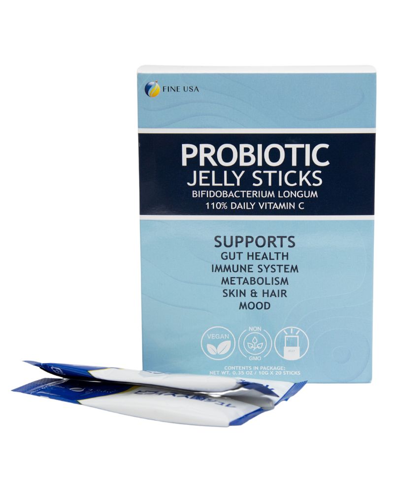 FINE USA Probiotic Jelly Sticks w/ Vitamin C – Fine USA